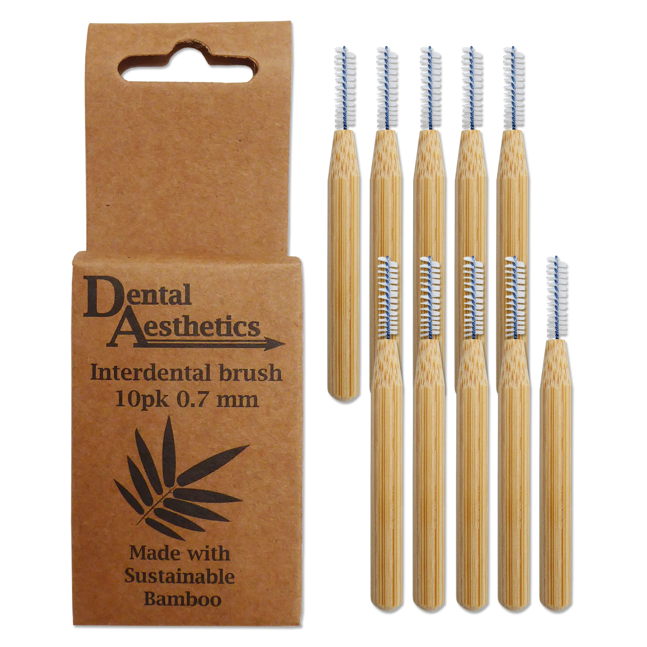 10 Bamboo Interdental Brushes ~ Eco Interspace Toothbrush | eBay