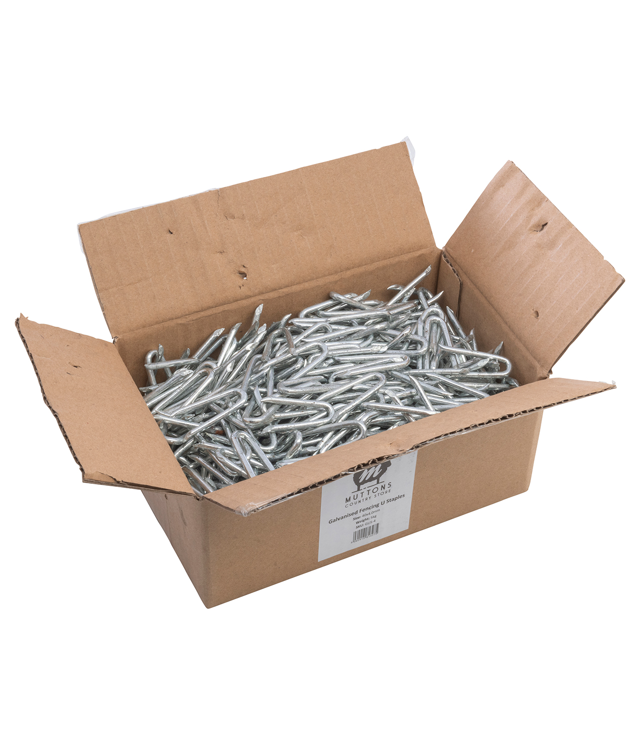 25KG Box Galvanised U Staples Netting Fence 20mm 25mm 30mm 40mm 50mm ...